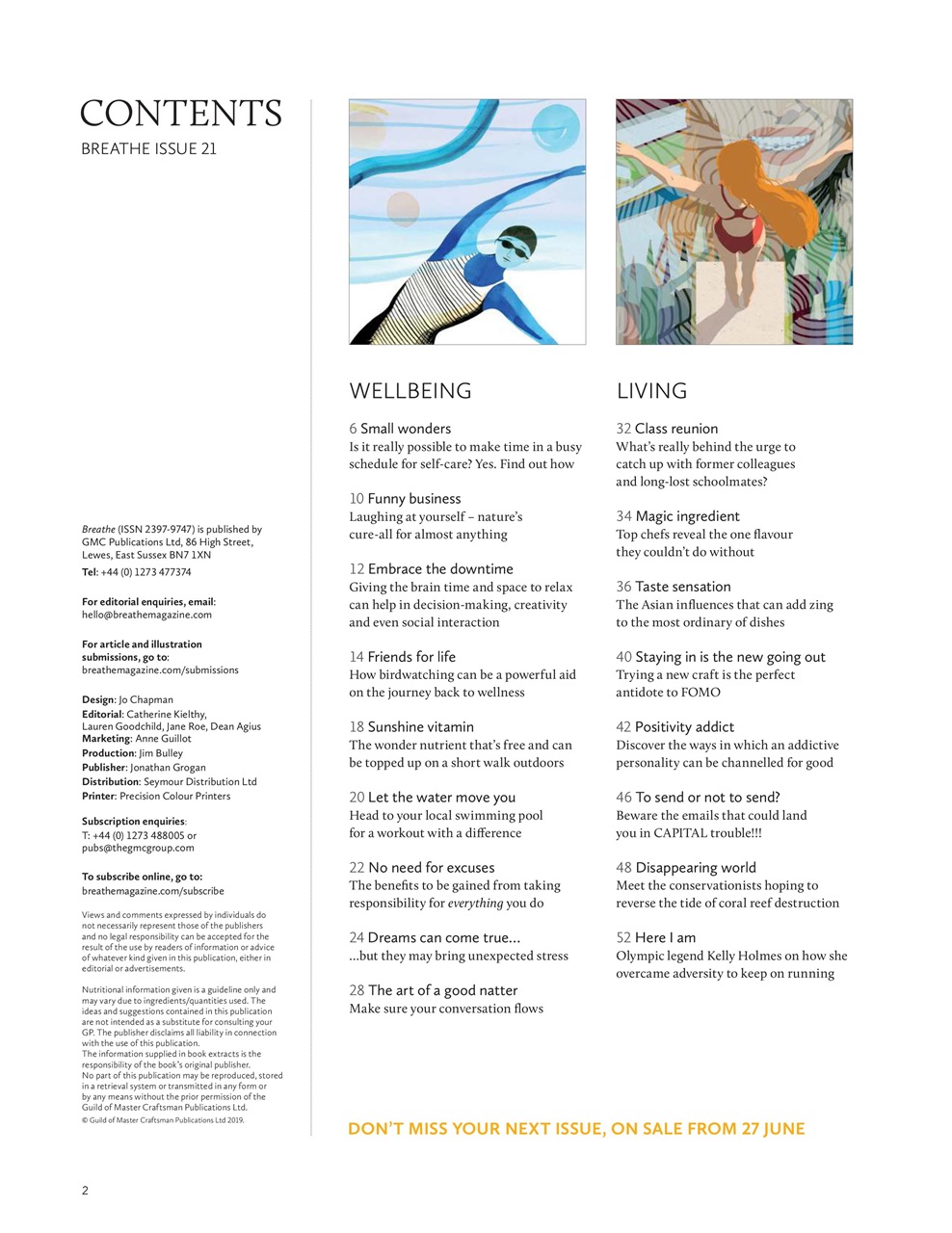 Breathe Magazine - Issue 021 Back Issue