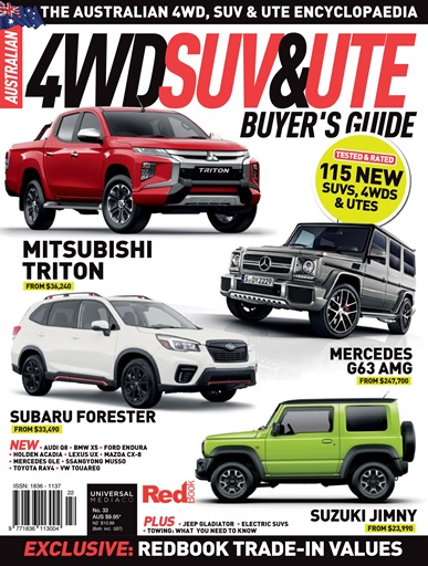 Australian 4WD and SUV Buyers Guide Magazine - Issue 33 Back Issue