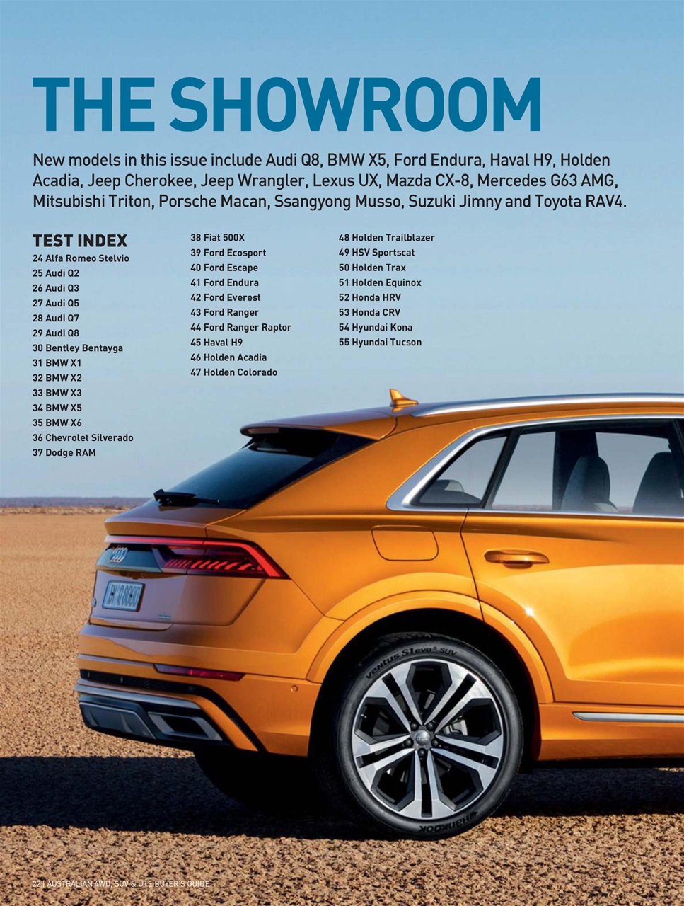 Australian 4WD and SUV Buyers Guide Magazine - Issue 33 Back Issue