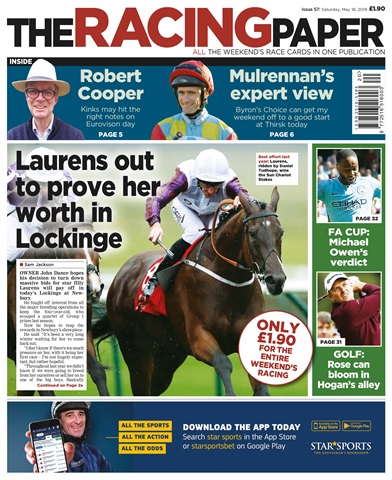 The Racing Paper Magazine - 18/05/2019 Back Issue