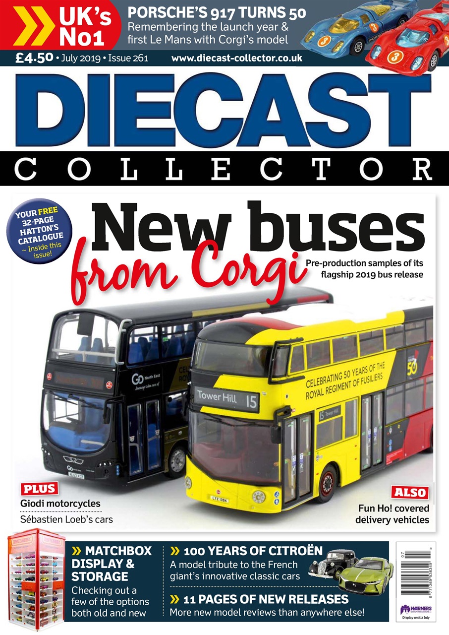 Diecast Collector Magazine - July 2019 Back Issue