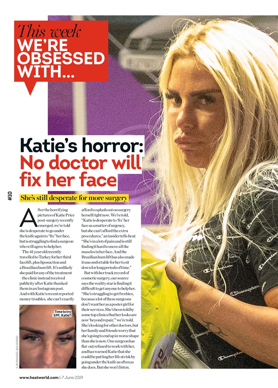 Heat Magazine - 1st June 2019 Back Issue