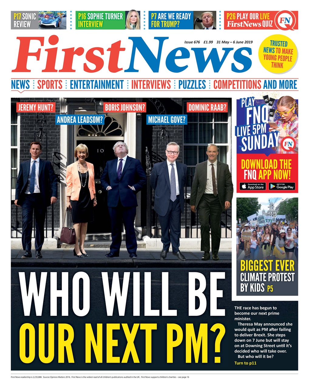 First News Magazine - First News Issue 676 Back Issue