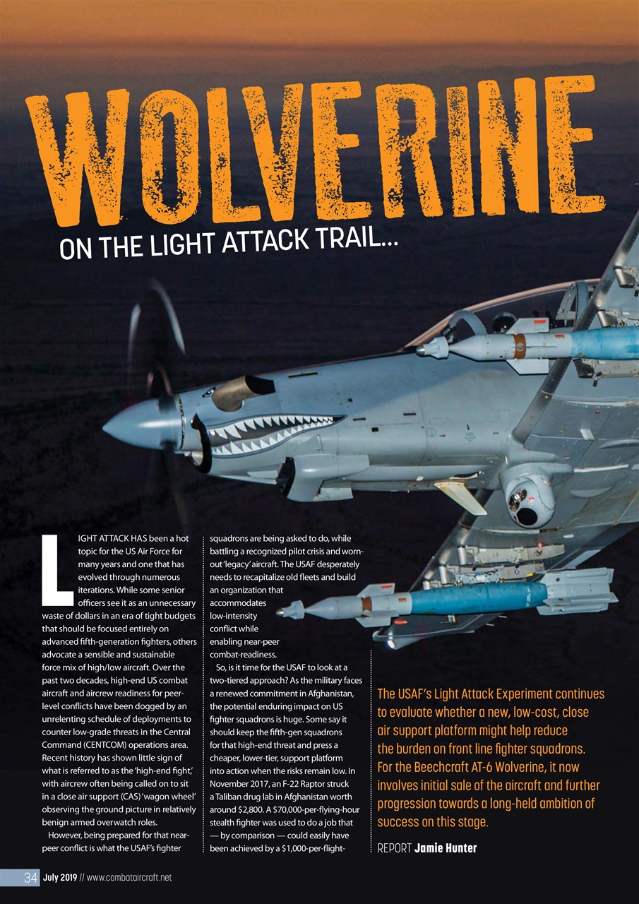 Combat Aircraft Magazine - July 2019 Subscriptions | Pocketmags