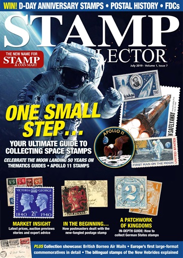 Stamp Collector Magazine - July 2019 Subscriptions | Pocketmags