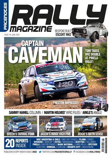 Pacenotes Rally magazine - Issue 178 - Jun 2019 Back Issue