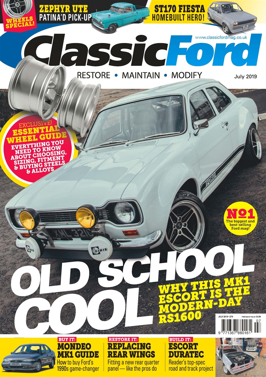 Classic Ford Magazine - July 2019 Back Issue
