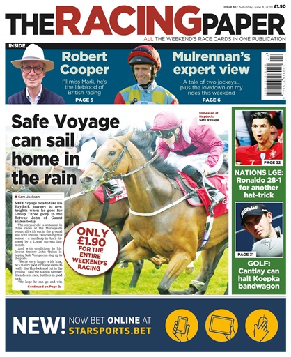 The Racing Paper Magazine - 8th June 2019 Back Issue