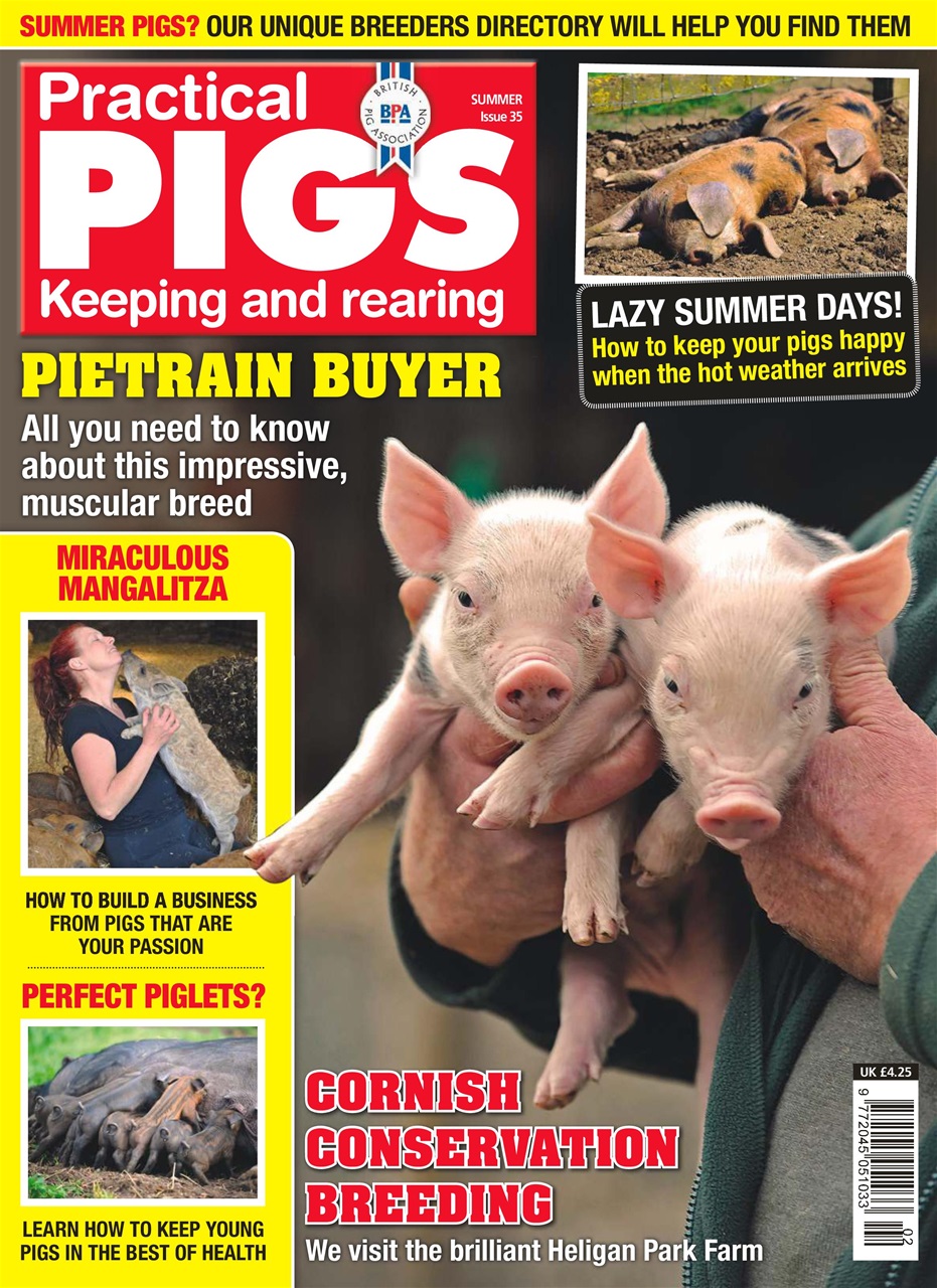Practical Pigs Magazine - Summer 2019 Back Issue