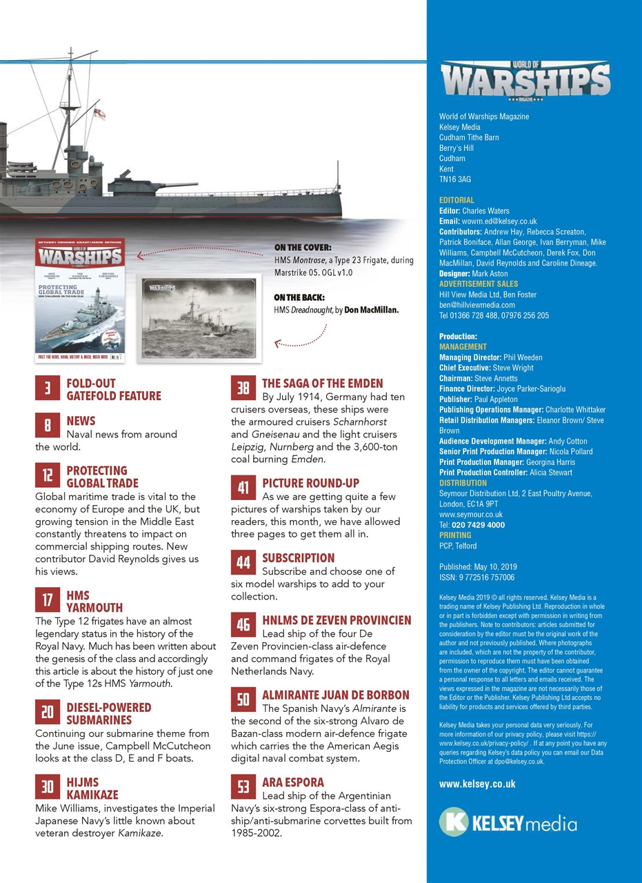 World of Warships Magazine - July 2019 Back Issue