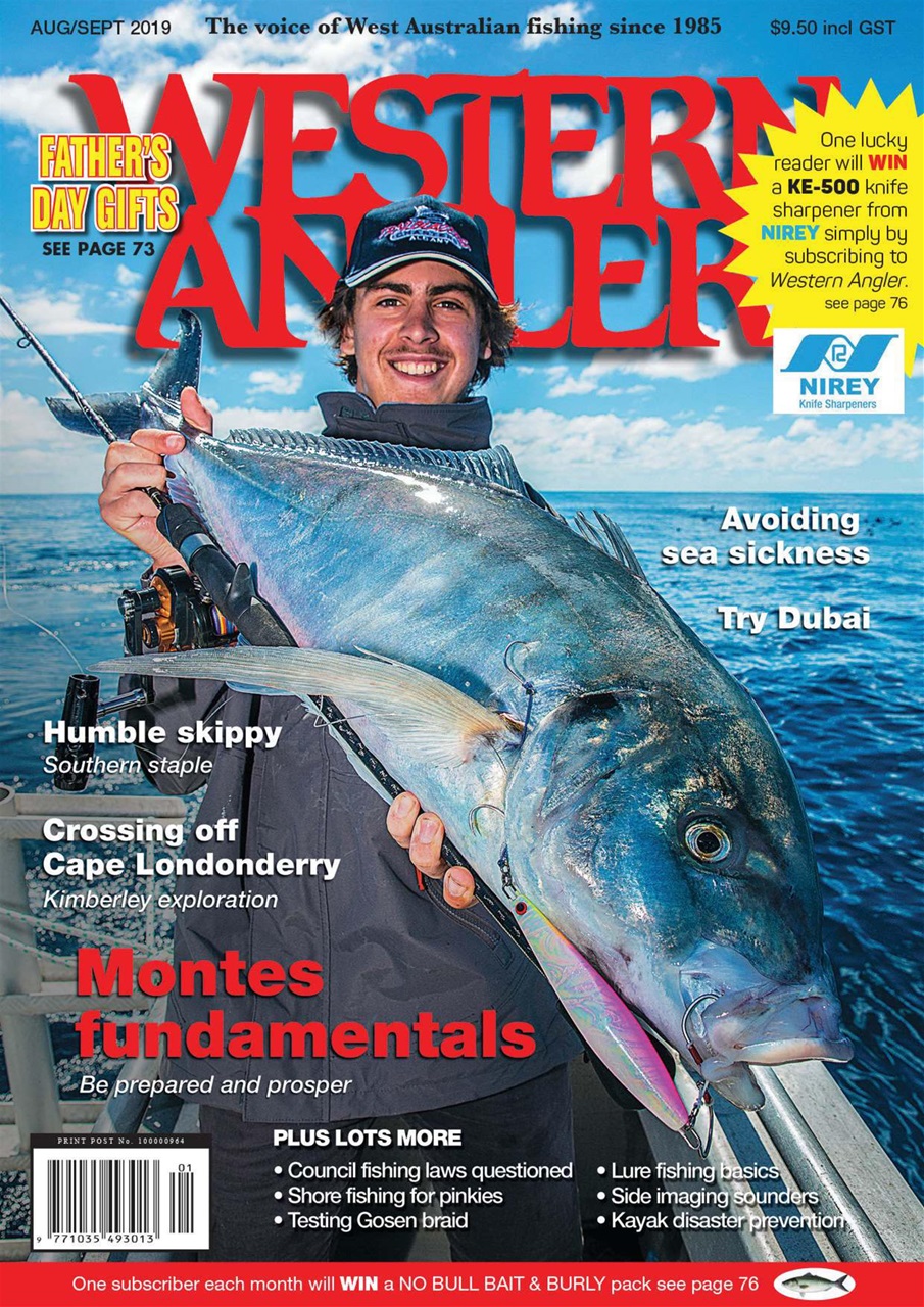 Western Angler Magazine - Aug-Sept2019 Back Issue