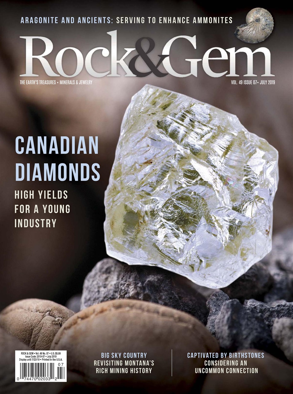 Rock&Gem Magazine - July 2019 Back Issue