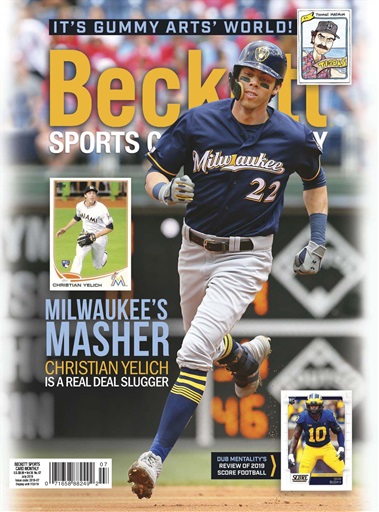 Sports Card Monthly Magazine - July 2019 Back Issue