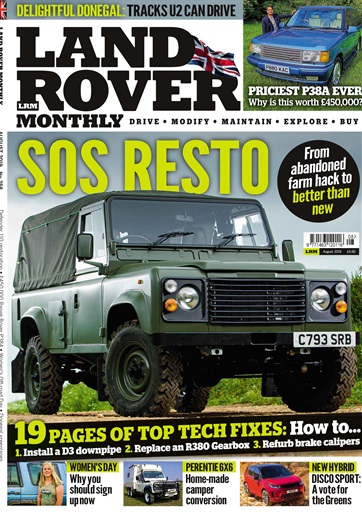 Land Rover Monthly Magazine - August 2019 Back Issue