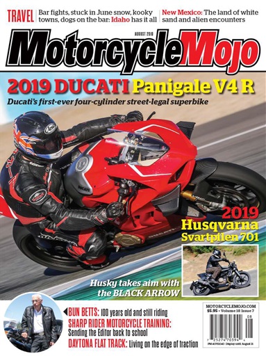Motorcycle Mojo Magazine - August 2019 Subscriptions | Pocketmags
