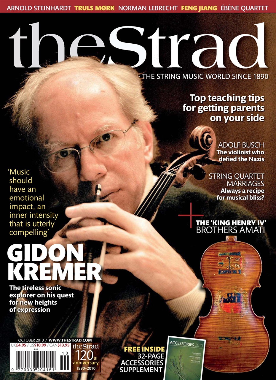 The Strad Magazine - October 2010 and Accessories 2010 supplement Back ...