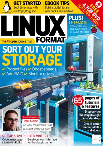 Linux Format Magazine - August 2019 Back Issue