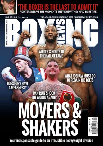 Boxing News Magazine - 25-Jun Back Issue