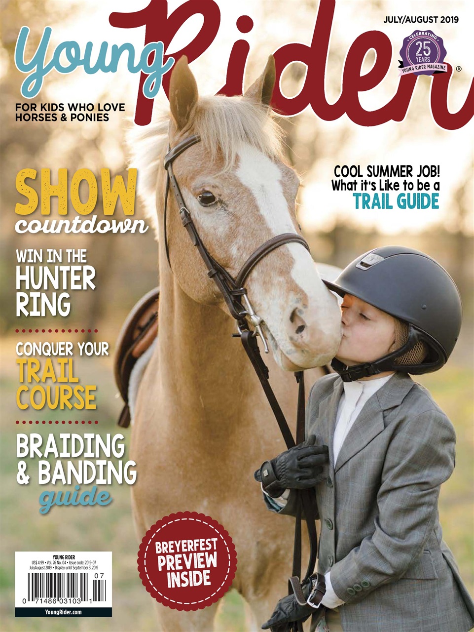 Young Rider Magazine - July/Aug Back Issue