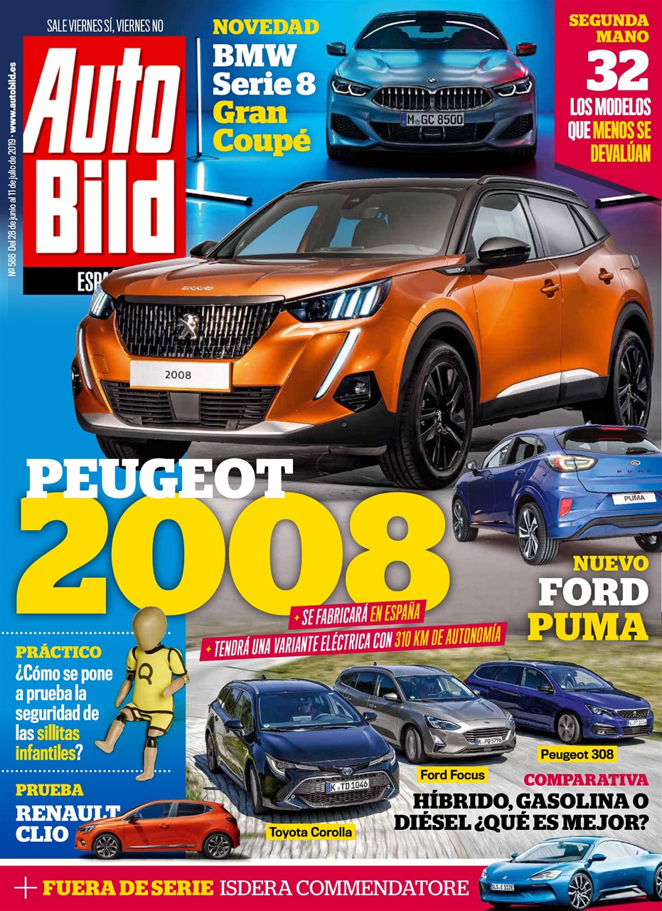 Auto Bild Magazine - 588 Back Issue