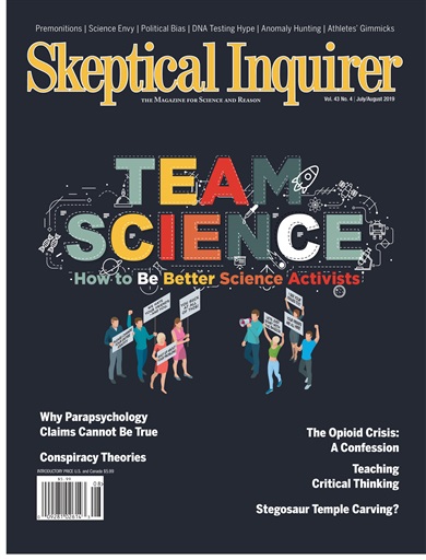Skeptical Inquirer Magazine - July August 2019 Back Issue