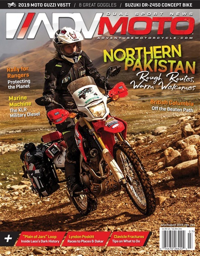 Adventure Motorcycle Magazine - Jul/Aug 2019 Back Issue
