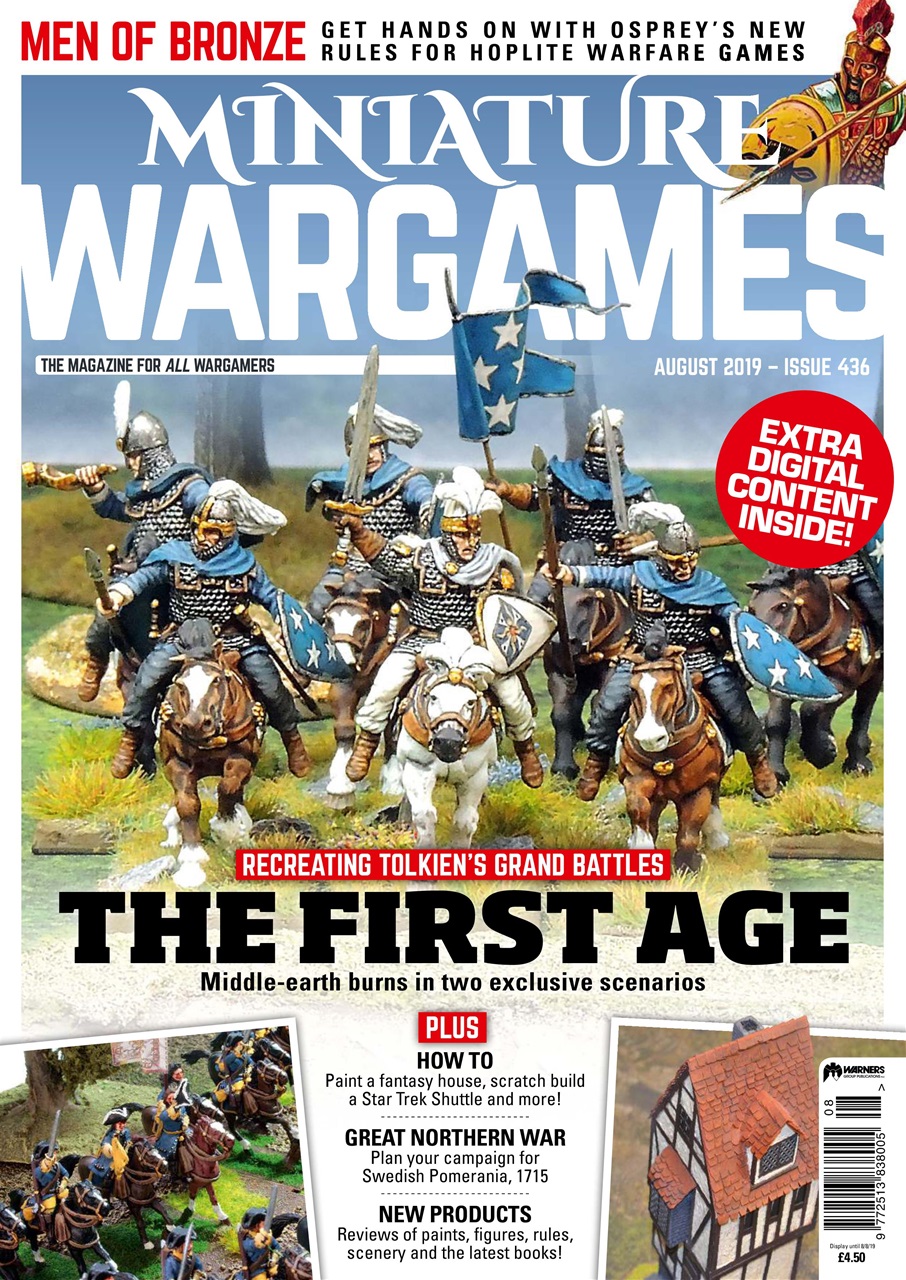 Miniature Wargames Magazine - August 2019 (436) Subscriptions | Pocketmags