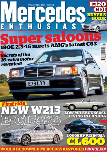 Mercedes Enthusiast Magazine - January 2016 Back Issue