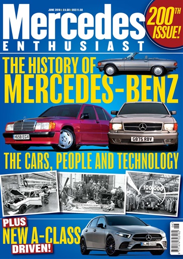 Mercedes Enthusiast Magazine - June 2018 Back Issue