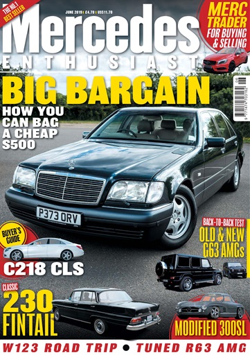 Mercedes Enthusiast Magazine - June 2019 Back Issue