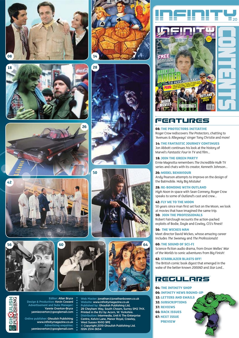 Infinity Magazine - Issue 20 Back Issue