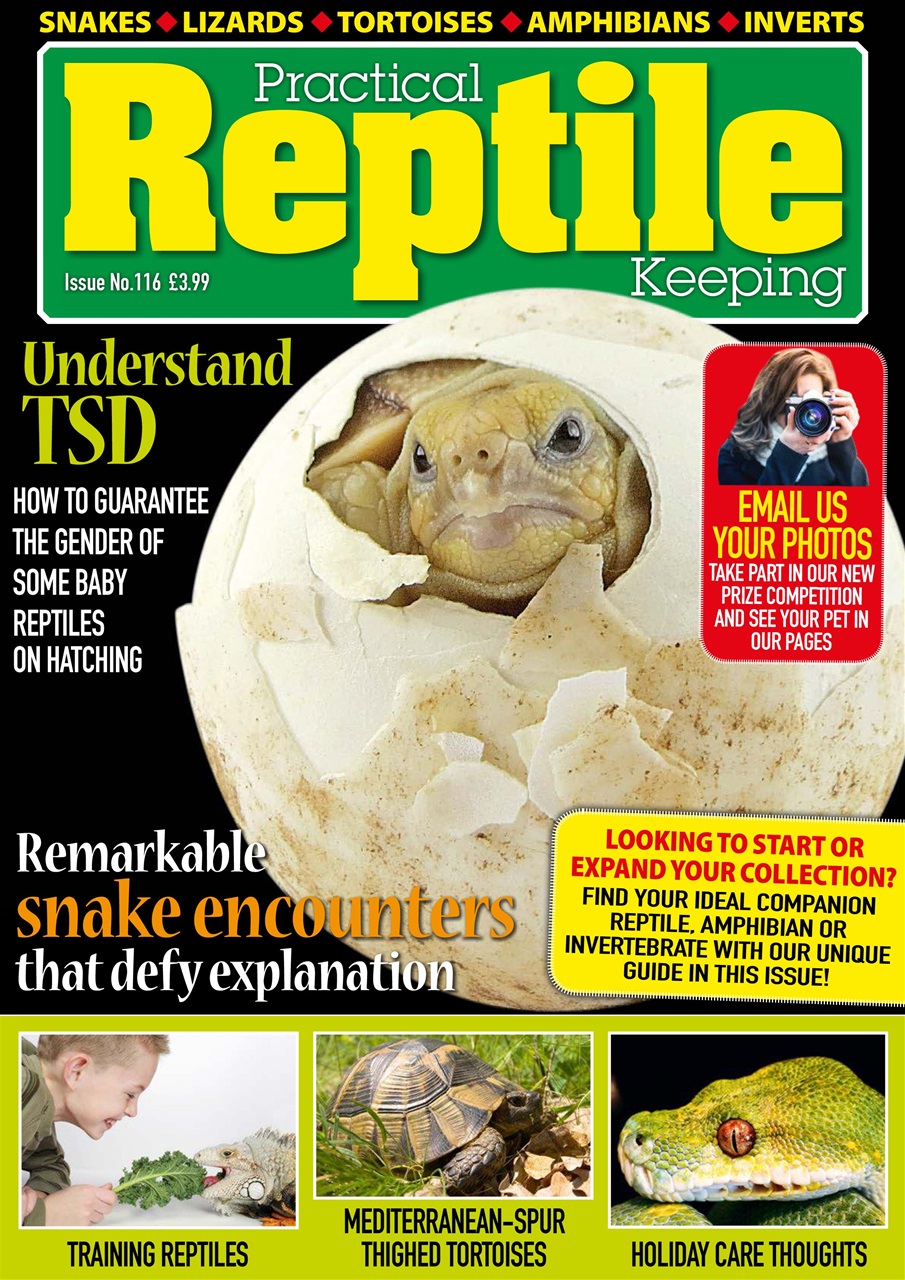 Practical Reptile Keeping Magazine - Issue 116 Back Issue