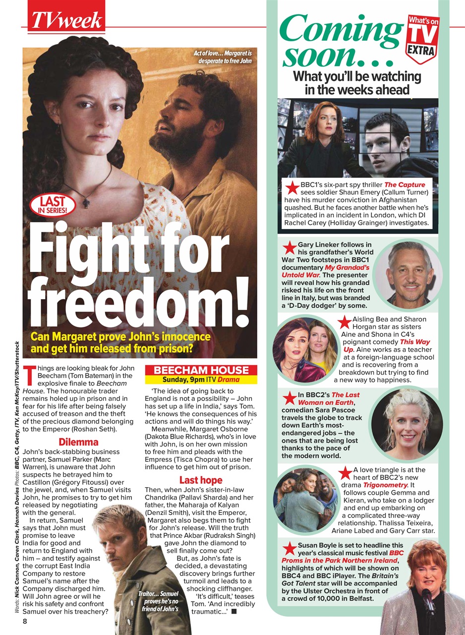 What's on TV Magazine - 20th July 2019 Back Issue