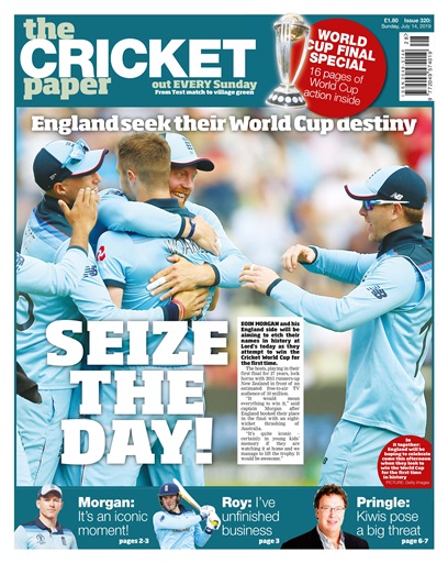 The Cricket Paper Magazine - 14th July 2019 Back Issue