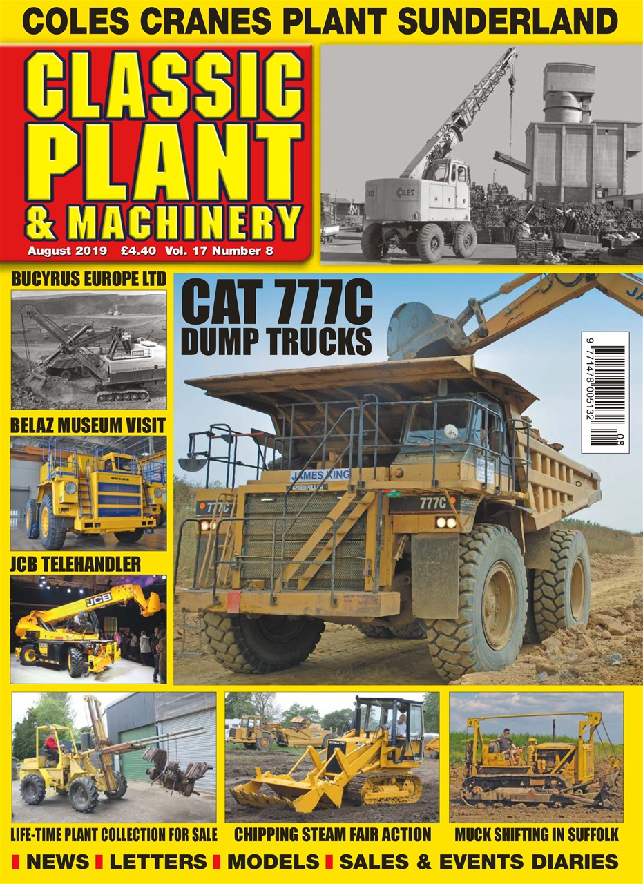 Classic Plant & Machinery Magazine - August 2019 Back Issue