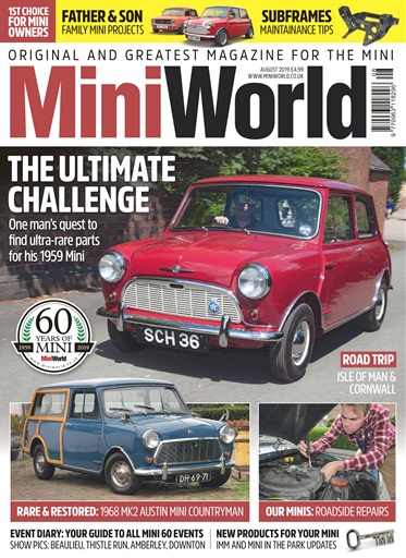 Mini World Magazine - August 2019 Back Issue