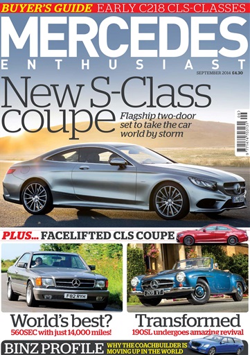 Mercedes Enthusiast Magazine - September 2014 Back Issue