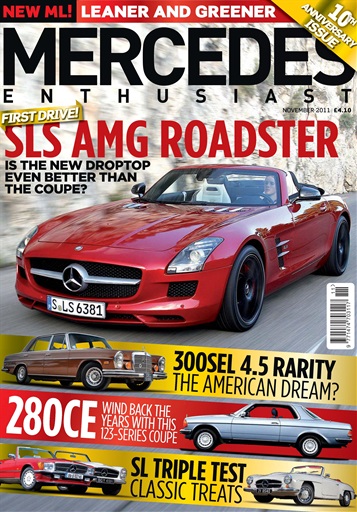 Mercedes Enthusiast Magazine - November 2011 Back Issue