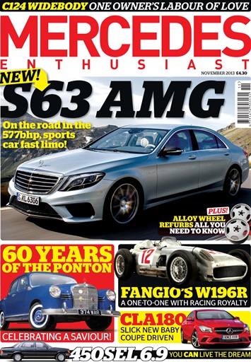 Mercedes Enthusiast Magazine - November 2013 Back Issue