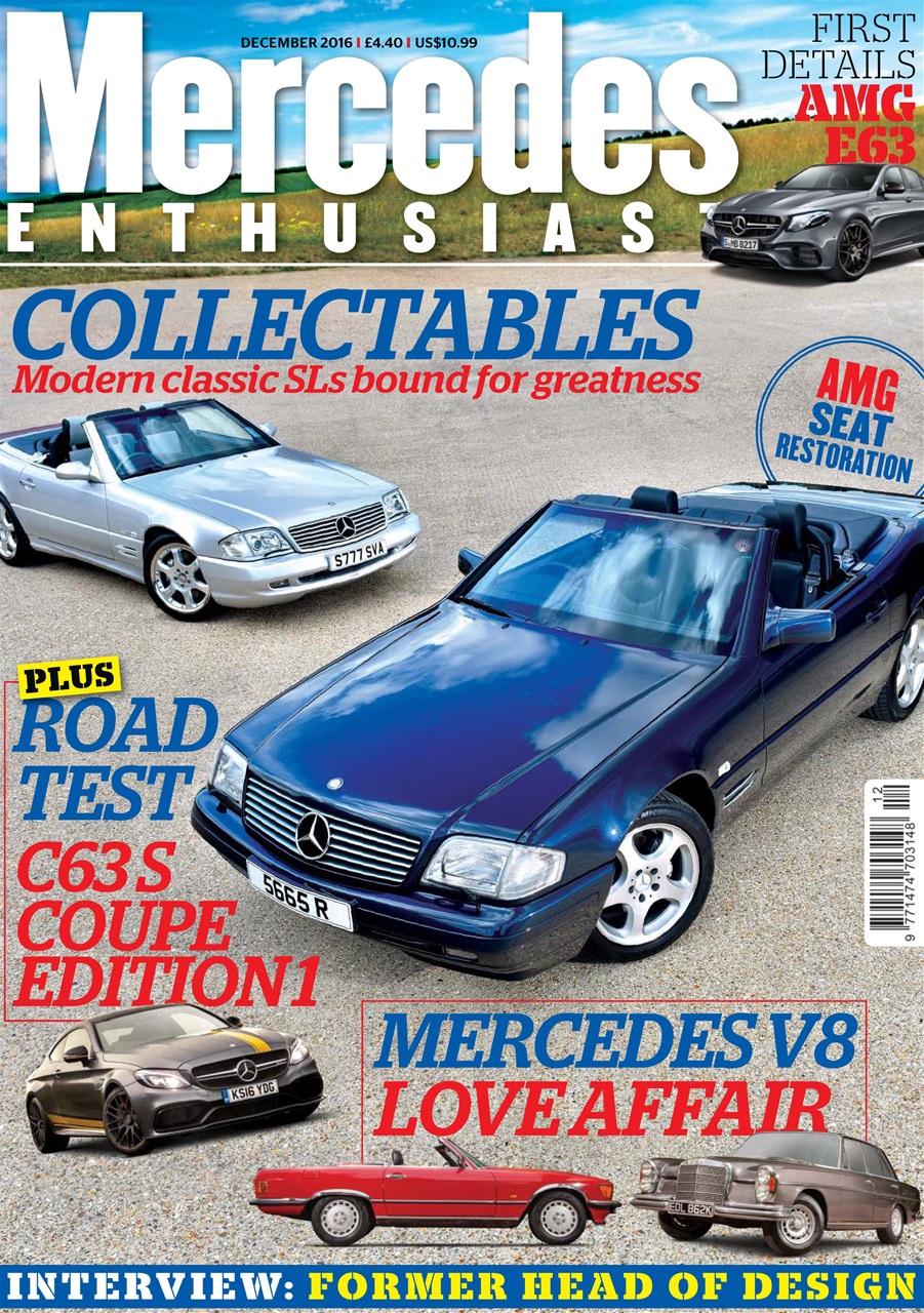 Mercedes Enthusiast Magazine - December 2016 Back Issue