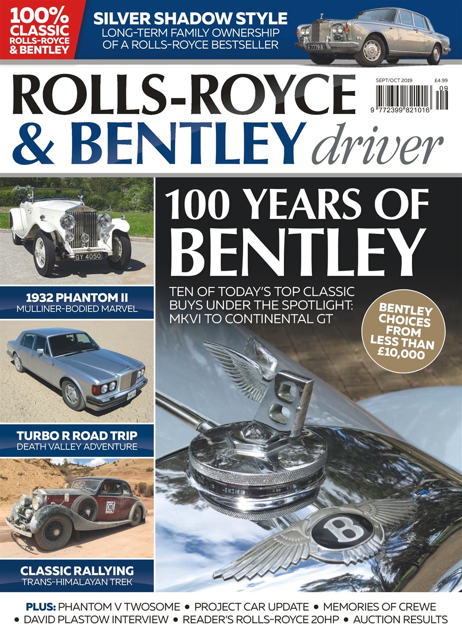 Rolls-Royce & Bentley Driver Magazine - Issue 13 Back Issue