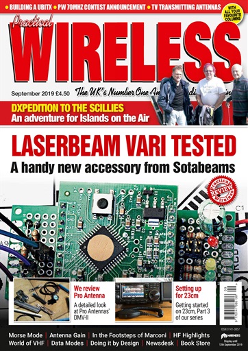 Practical Wireless Magazine - September 2019 Back Issue