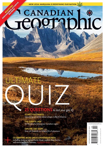 Canadian Geographic Magazine - September-October 2019 Subscriptions ...