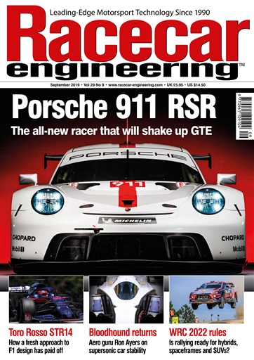 Racecar Engineering Magazine - September 2019 Back Issue