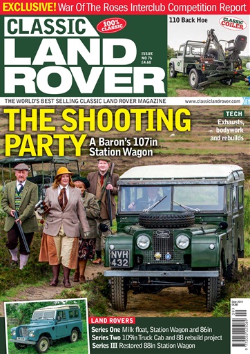 Classic Land Rover Magazine - September 2019 Back Issue