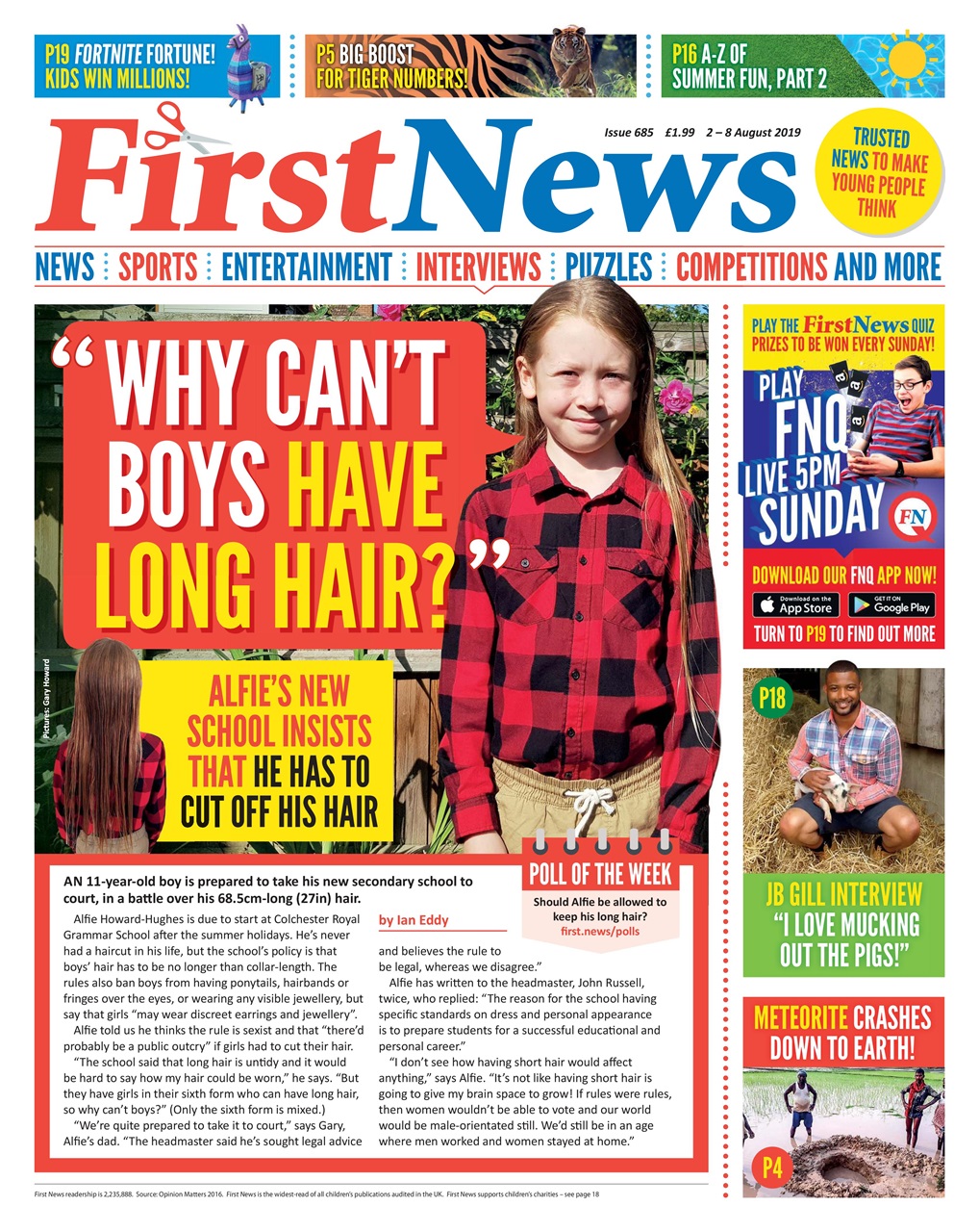 First News Magazine - First News Issue 685 Back Issue