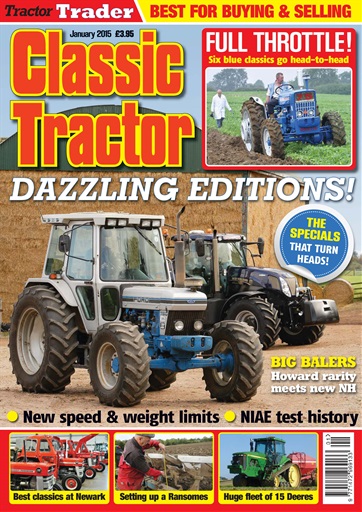 Classic Tractor Magazine - January 2015 Back Issue