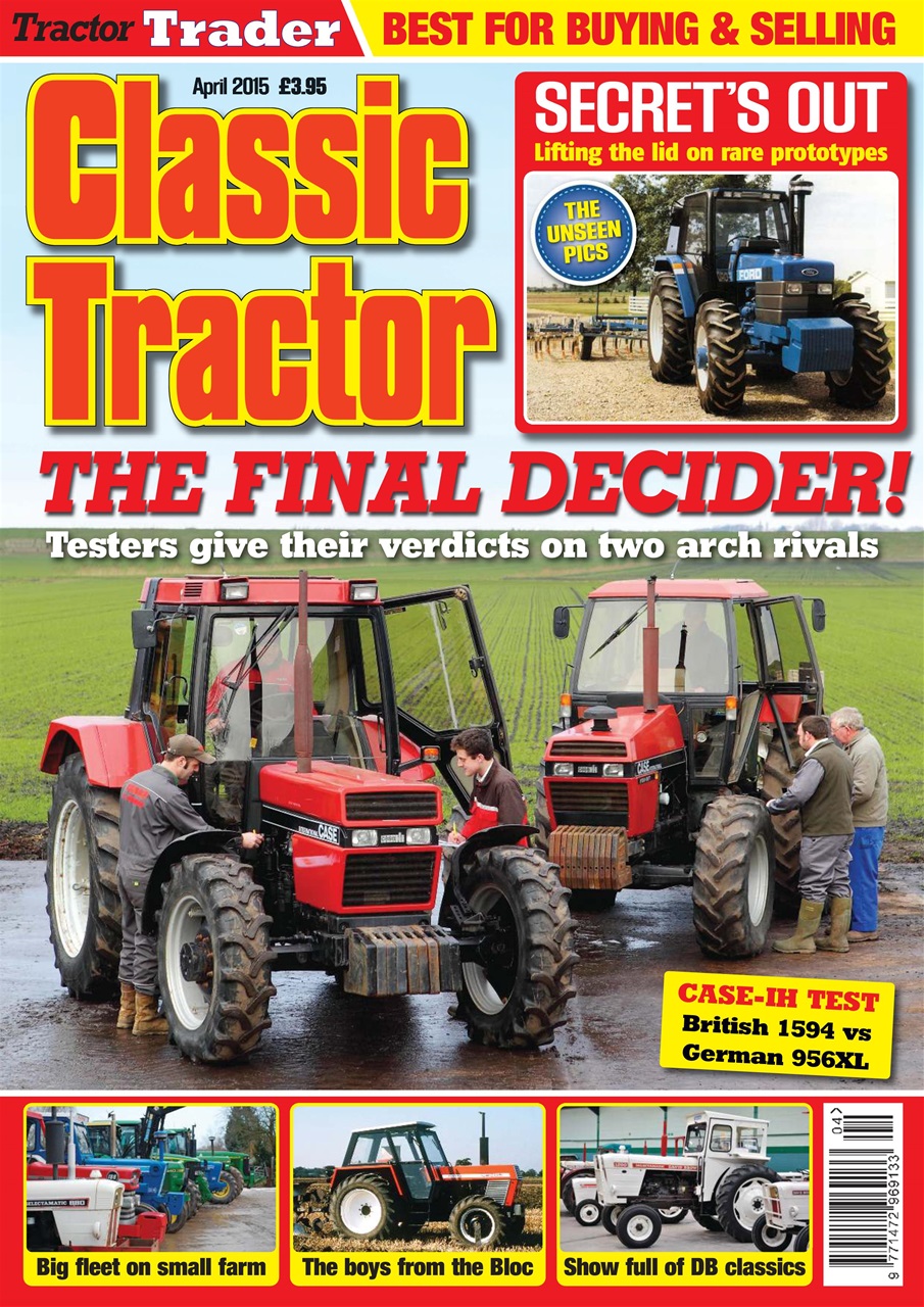 Classic Tractor Magazine - April 2015 Back Issue