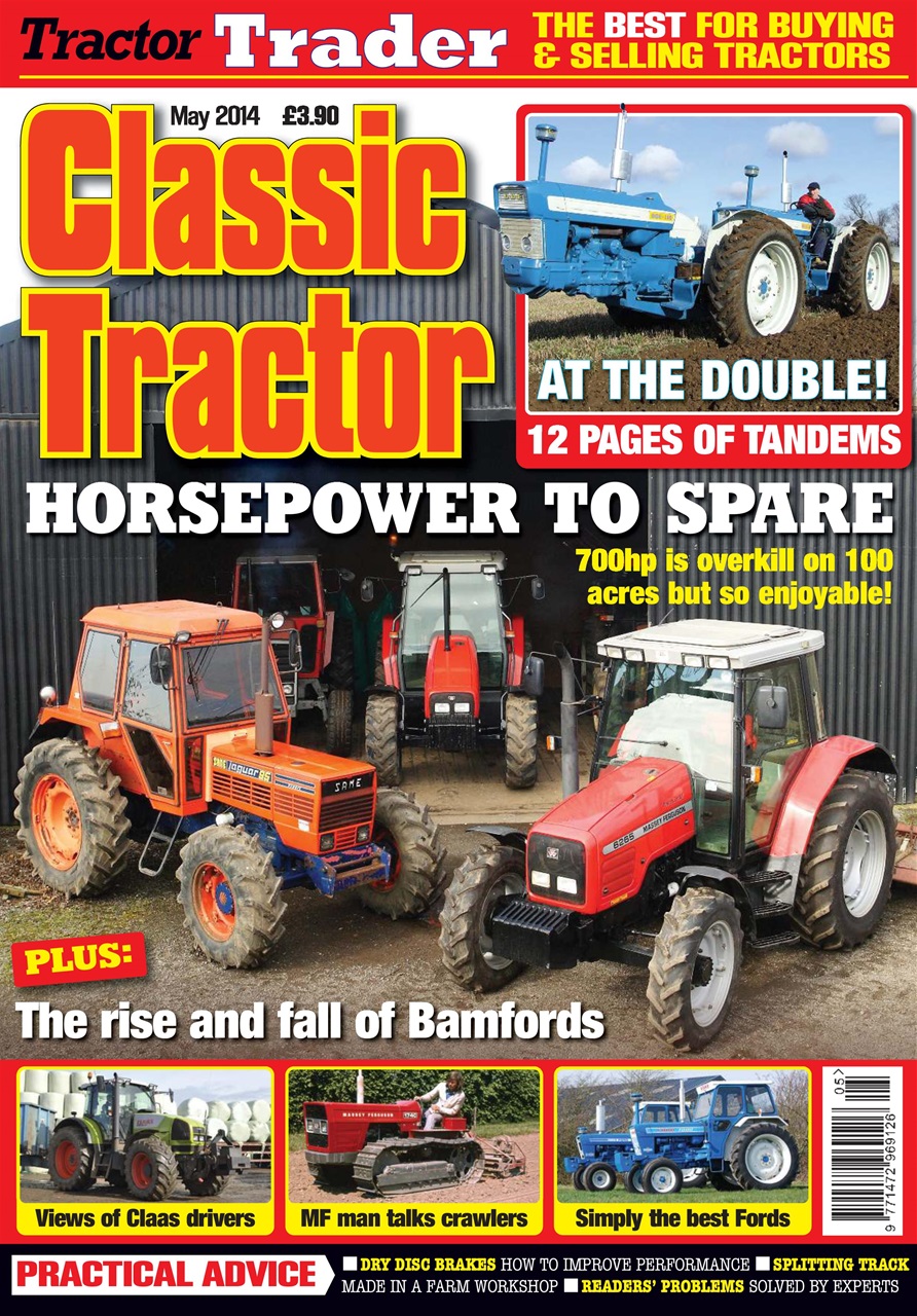 Classic Tractor Magazine - May 2014 Subscriptions | Pocketmags
