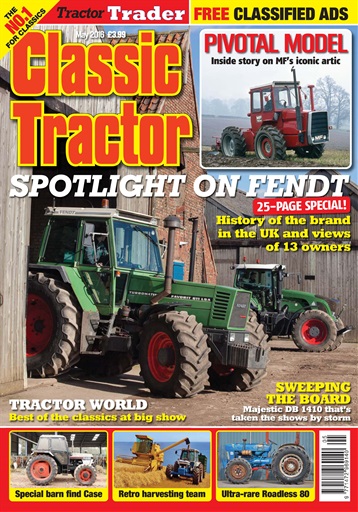 Classic Tractor Magazine - May 2016 Back Issue